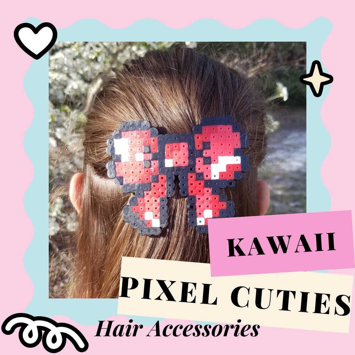 Perler Bead Hair Accessories – Chibi Couture